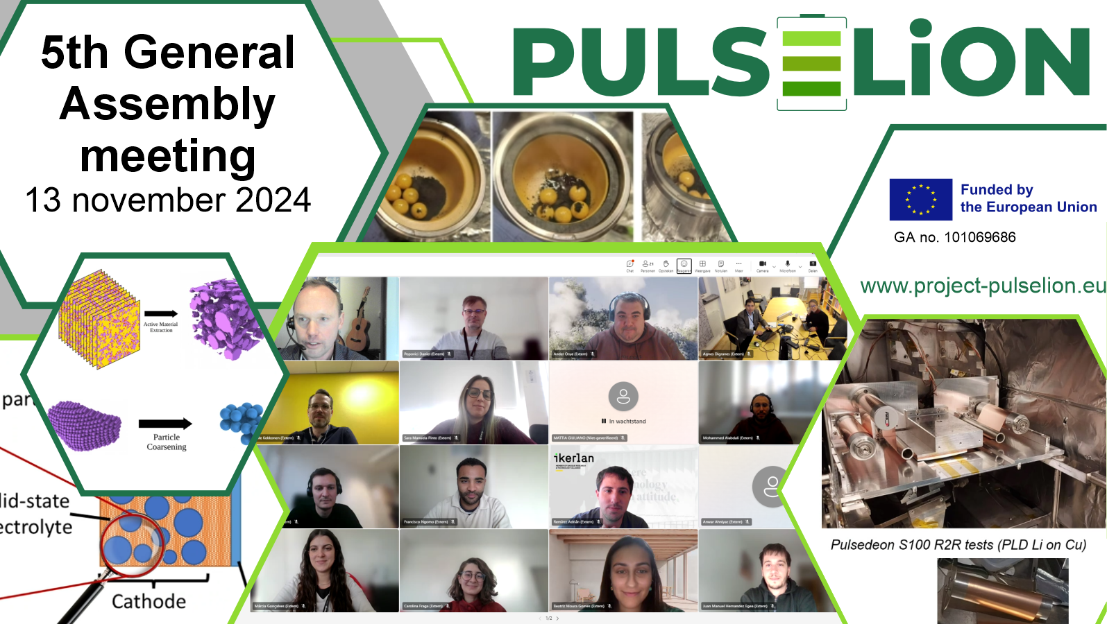 Celebrating the 5th General Assembly meeting - Project PULSELiON